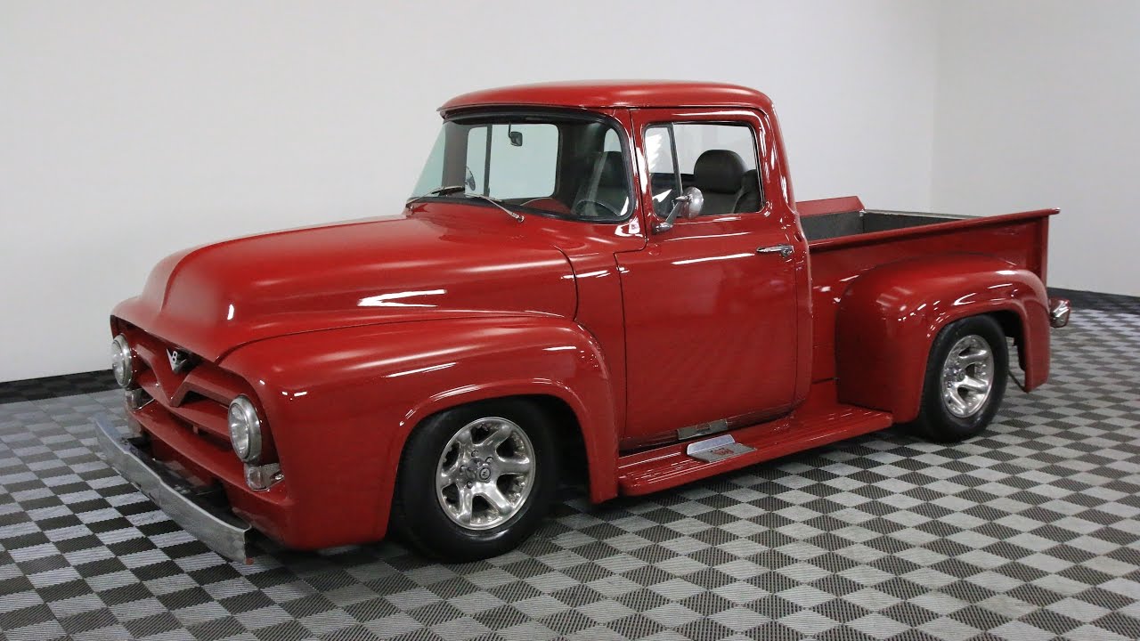 1956 FORD F100 RED - YouTube