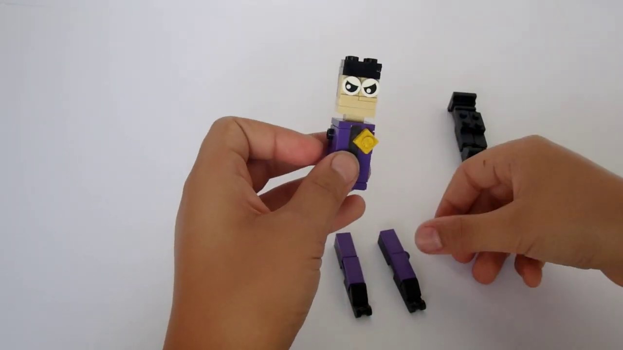 how to build purple guy from lego from fnaf - YouTube