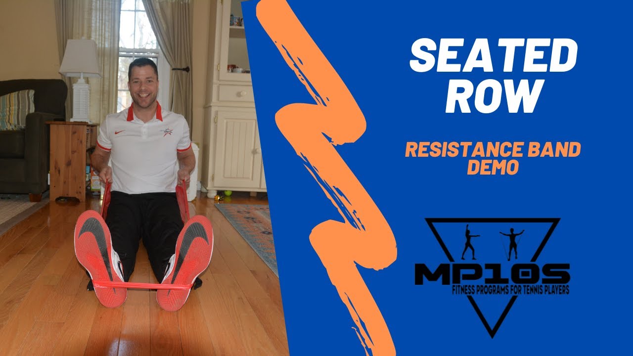 How to do a Resistance Band Seated Row at Home [In a Few Steps] - YouTube