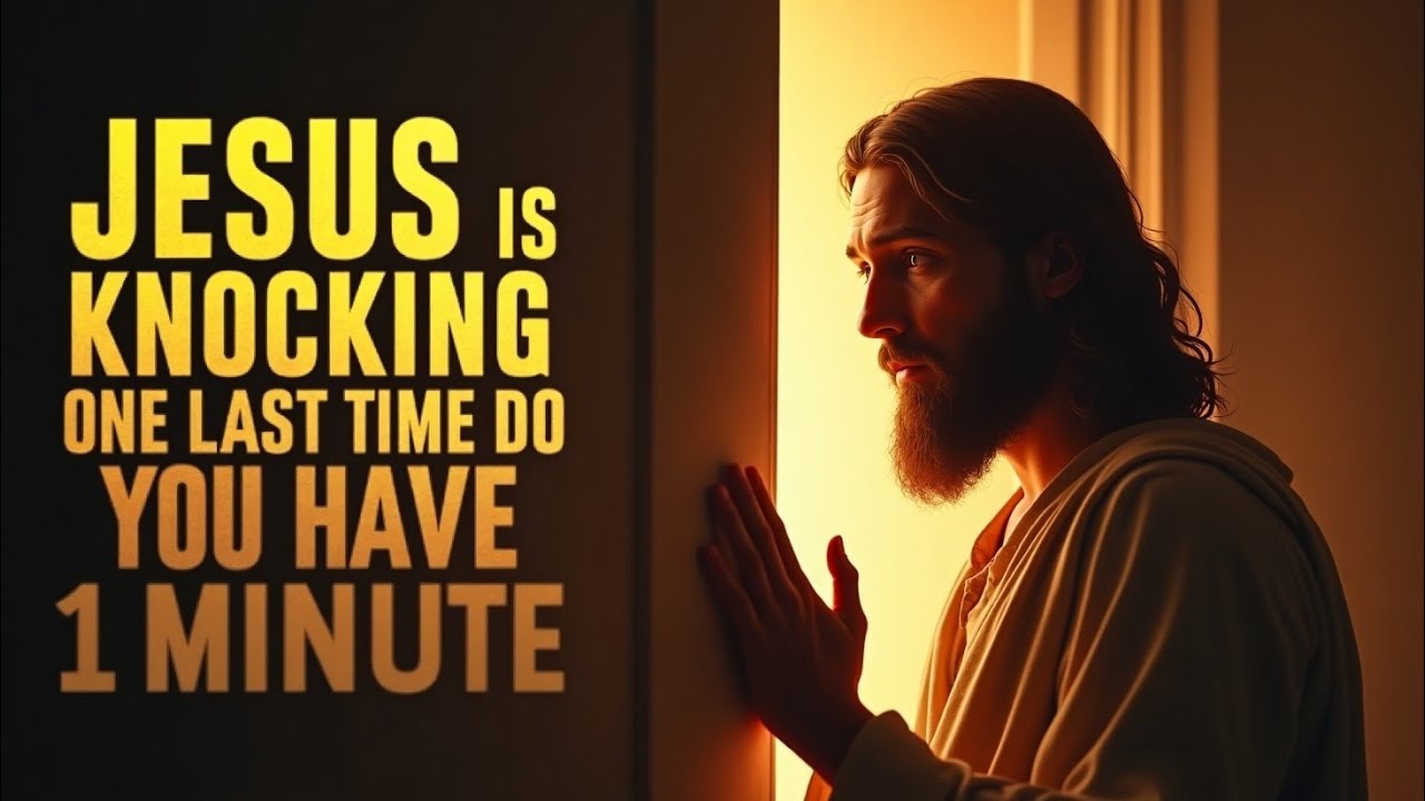 GOD SAYS: Jesus is Knocking One Last Time Do You Have 1 Minute ~ God ...