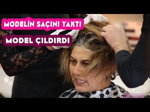 Modelinin Saçını Yaktı Olay Çıktı!