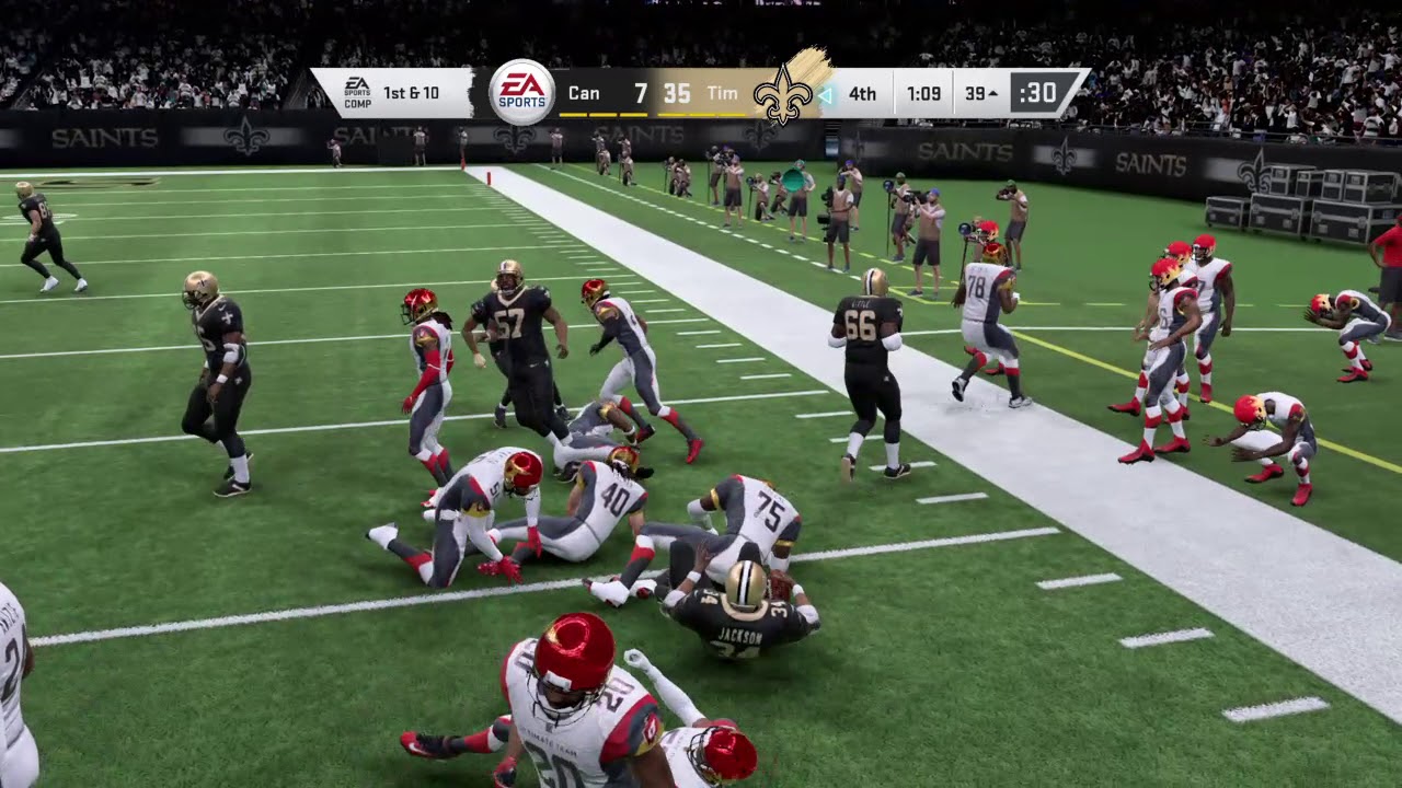 Madden NFL 20 BACKFLIP! - YouTube