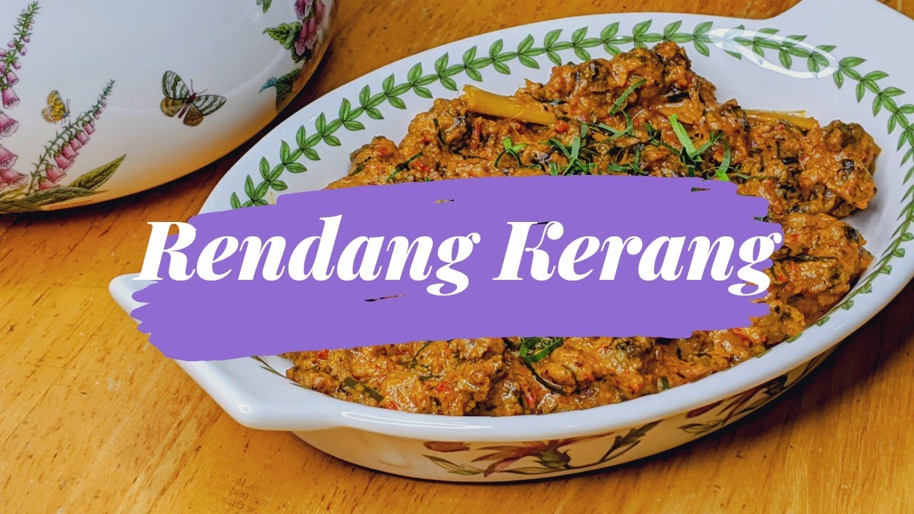RESEPI RENDANG KERANG YANG SEDAP DAN MUDAH - YouTube