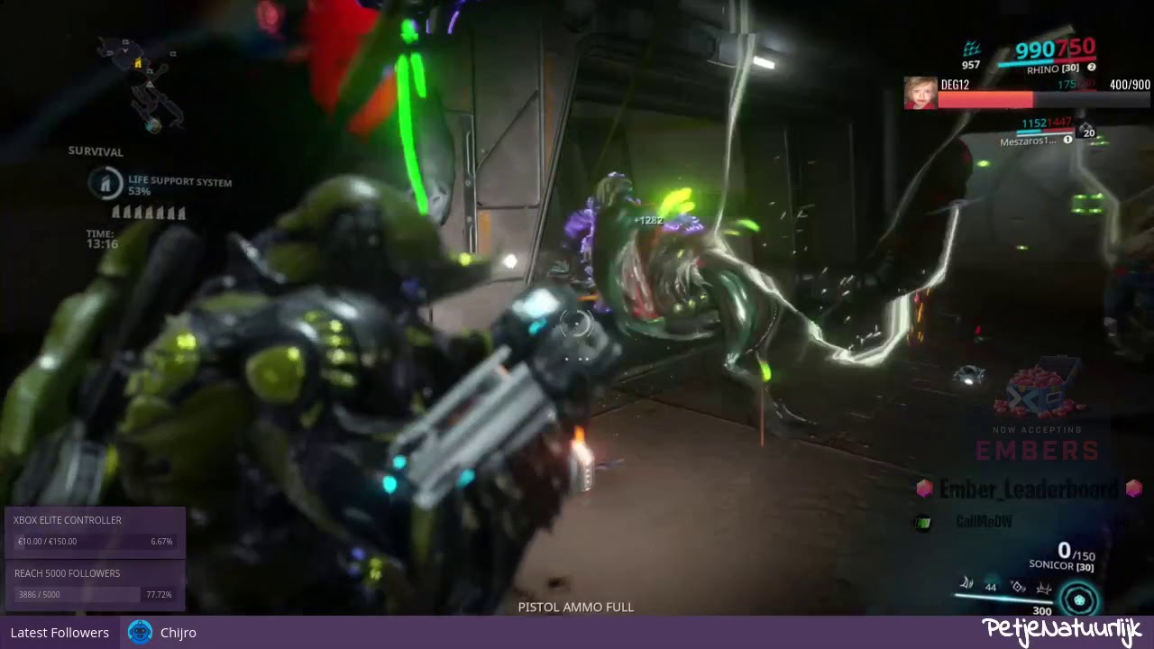 Warframe FARMING Survivals - YouTube