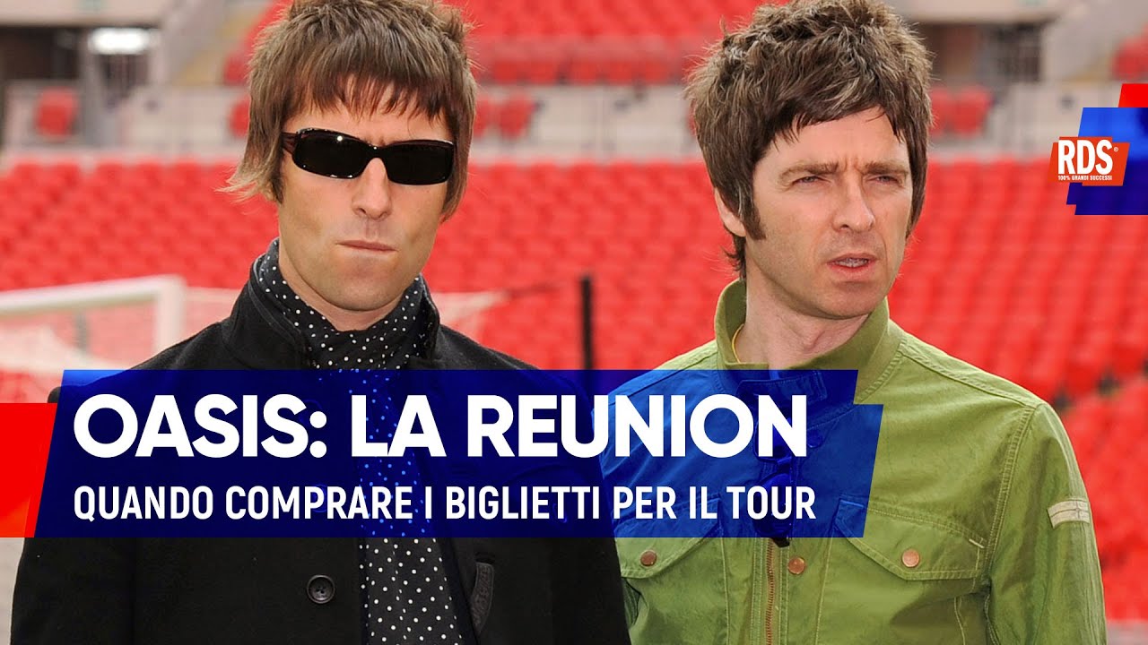 Oasis: la reunion è ufficiale, le date dei concerti - YouTube