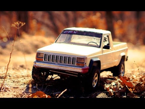 JEEP COMANCHE RC Car Driving OFF ROAD - YouTube