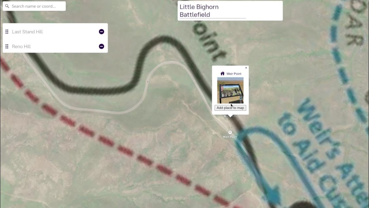 WeAre.xyz archiving: How to create Places and drop onto a 3D map - YouTube