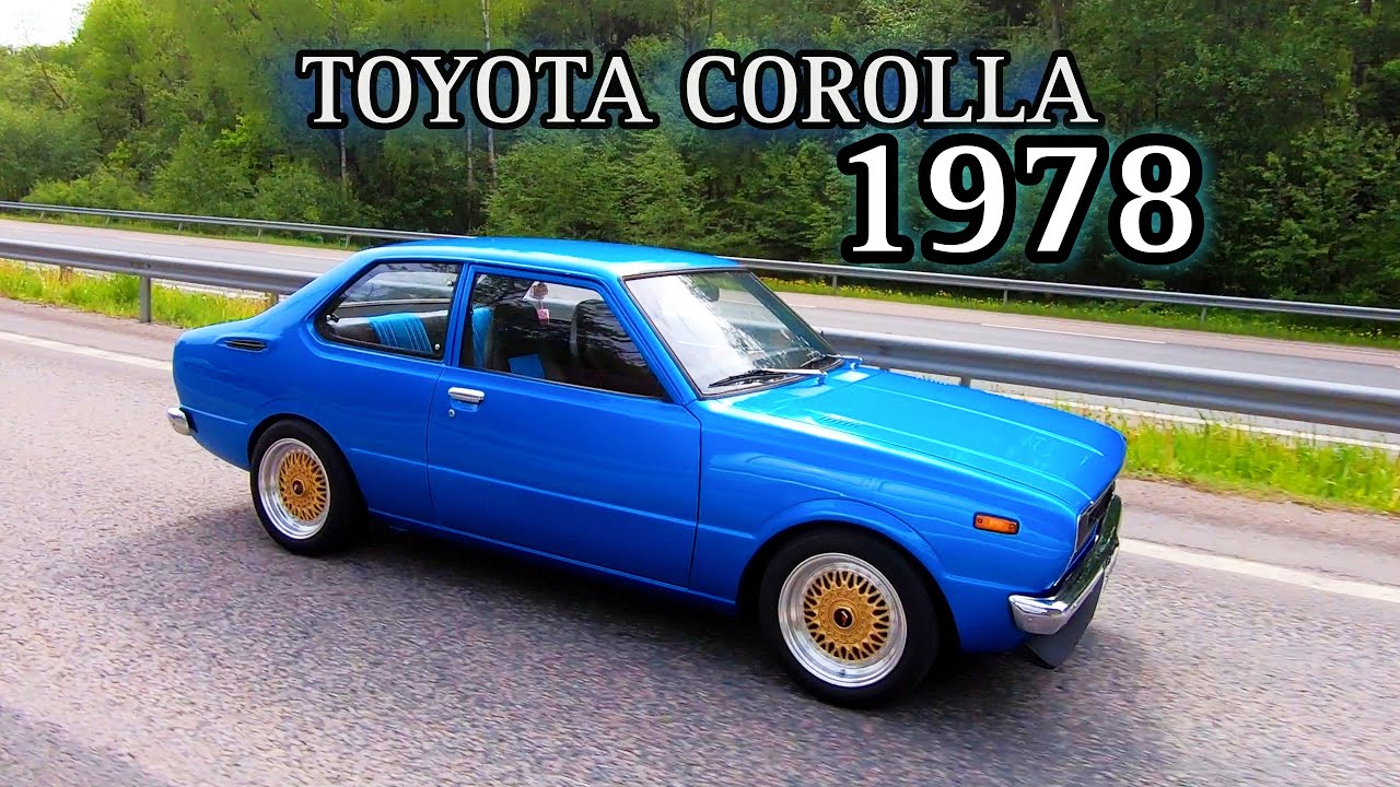 1978 TOYOTA COROLLA, 4A-GE 4K - YouTube