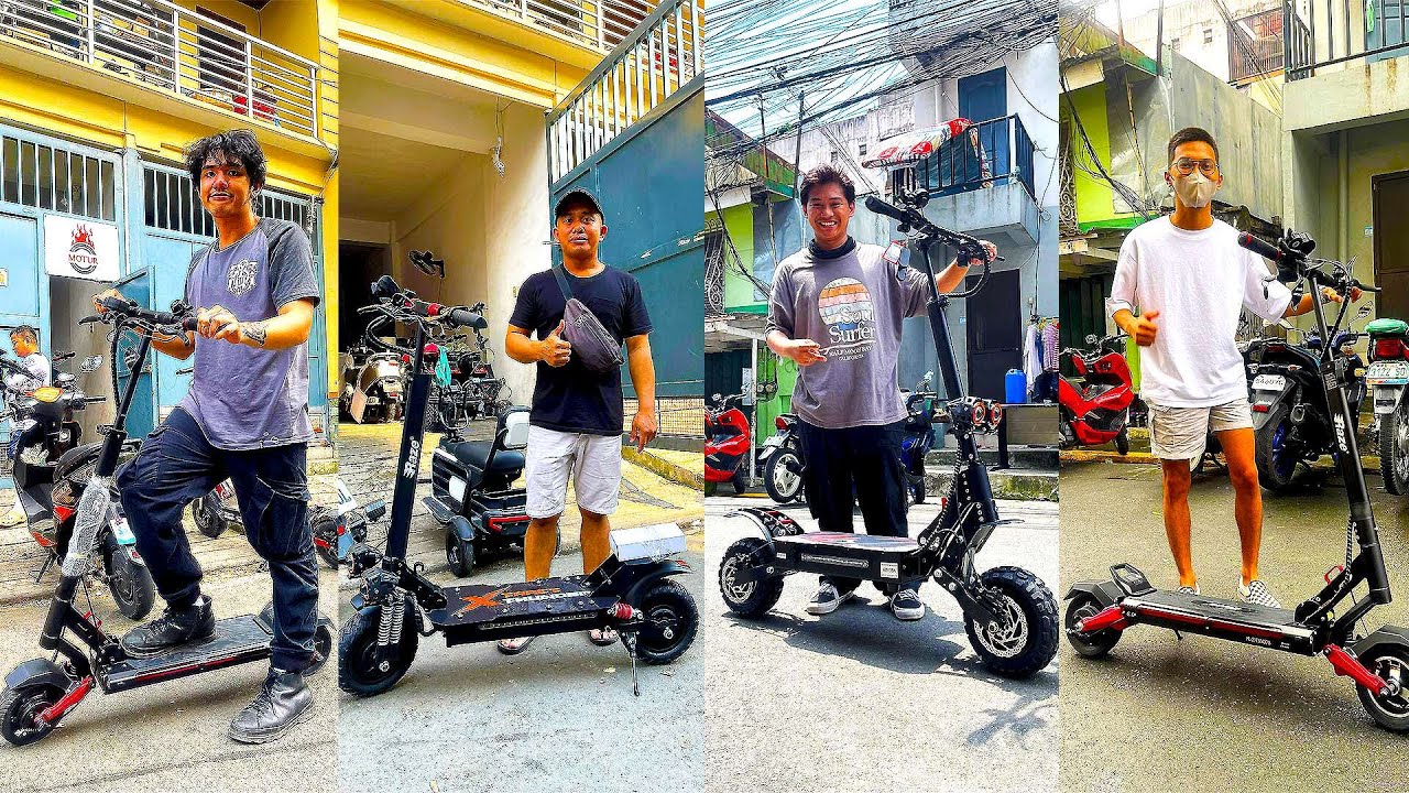 ANG GA-GANDA NG MGA E-SCOOTER NA TO SA MOTUR EVP(LEGIT) - YouTube