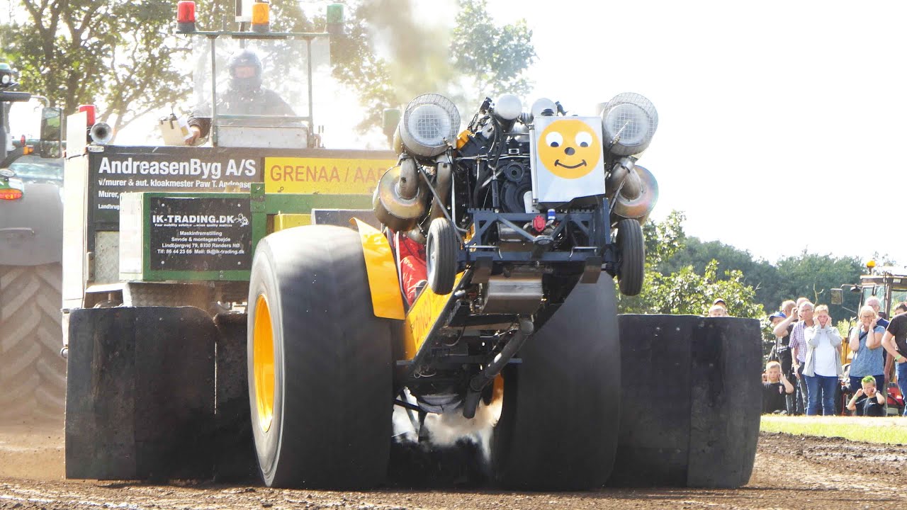 Full Throttle Tractor Pulling at 5th DM Edition at Hobro Powerpull 2023 ...