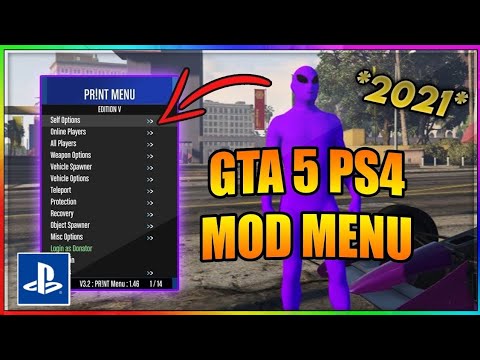 *BRAND NEW* HOW TO GET A GTA 5 ONLINE, PS4/PS5 Mod Menu *NO COMPUTER OR ...