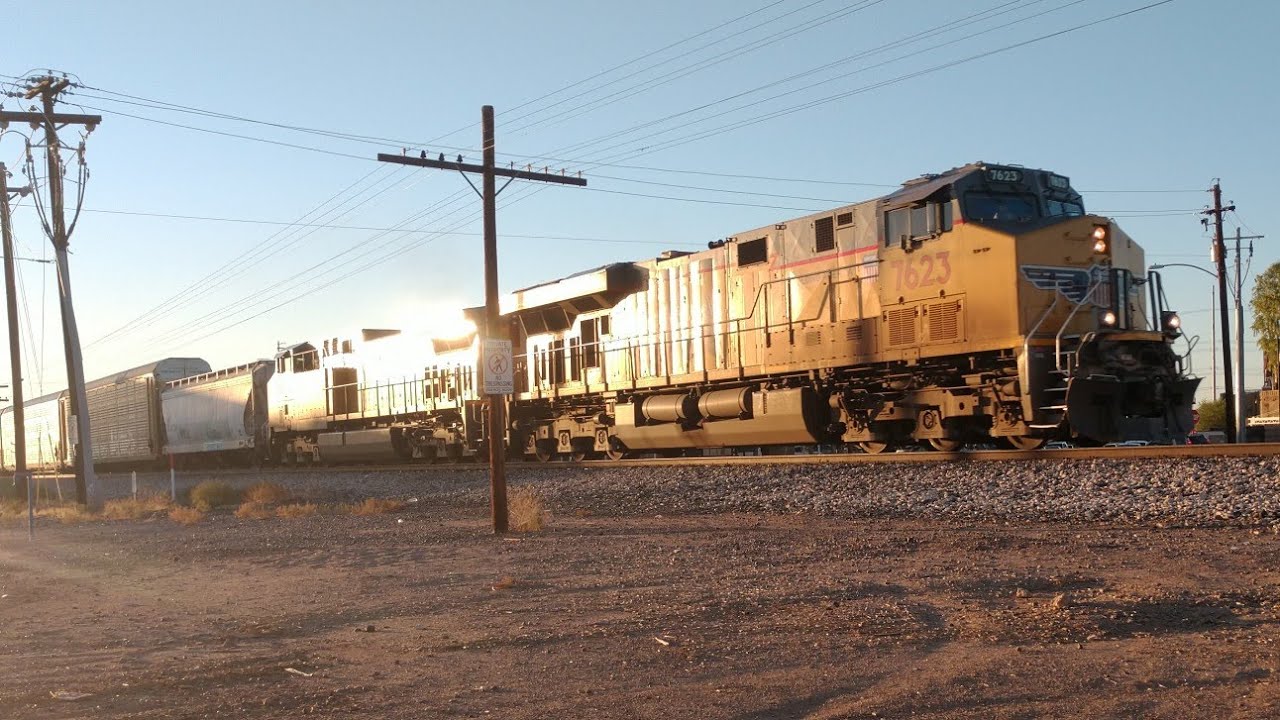 Railfanning UP Phoenix Sub in August 2019 - YouTube