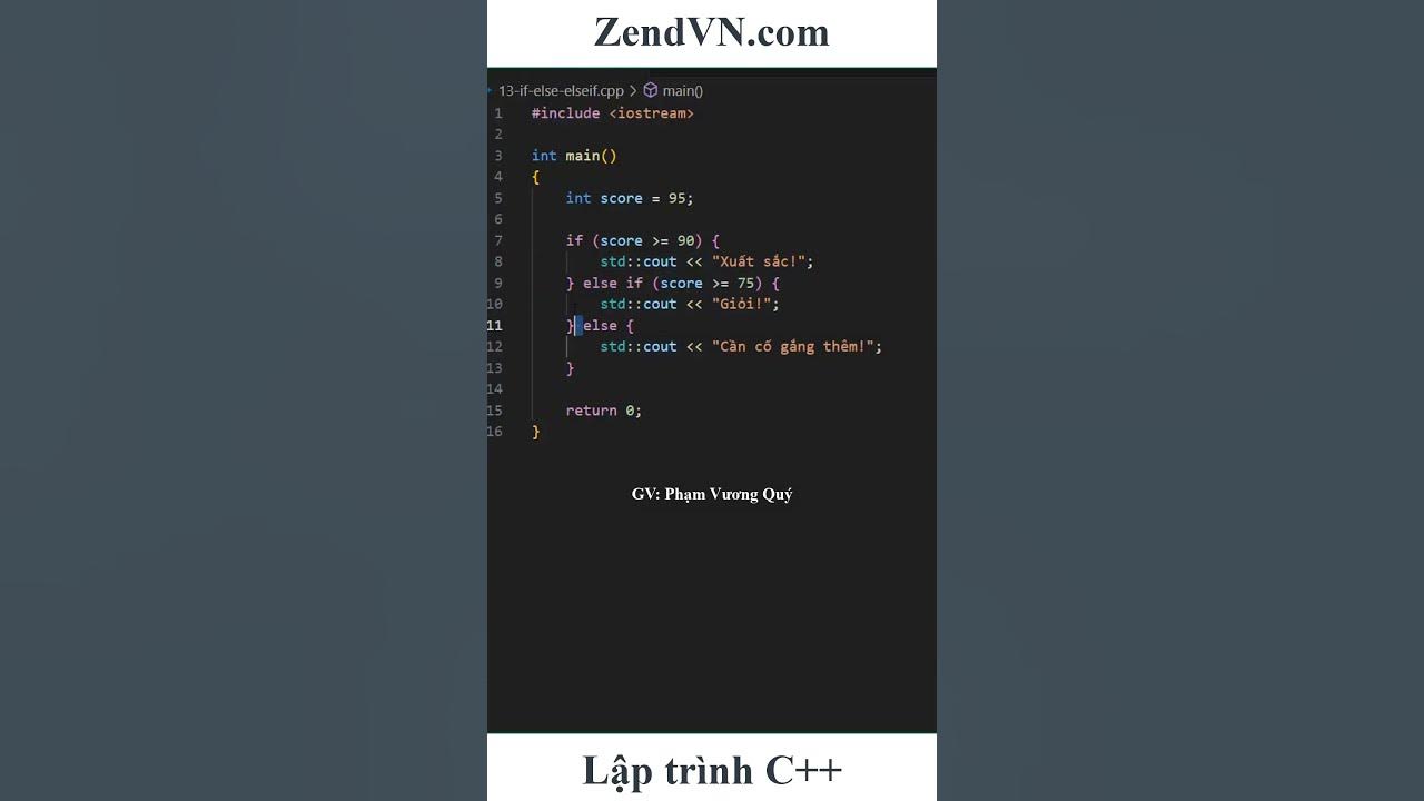 Học C 13 Kiểm Tra điều Kiện Laptrinh Hoclaptrinh Cplusplus Cpp Youtube
