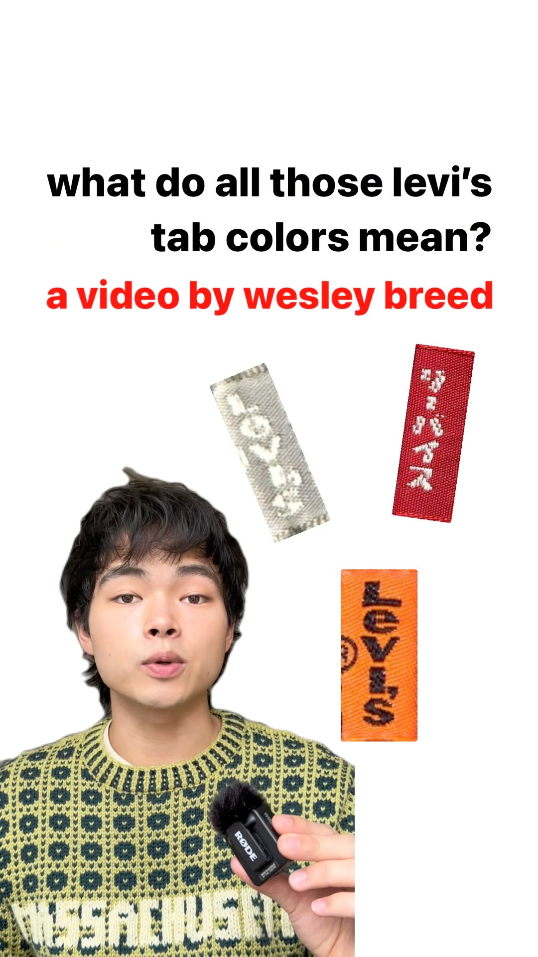 Levi's tab colors store