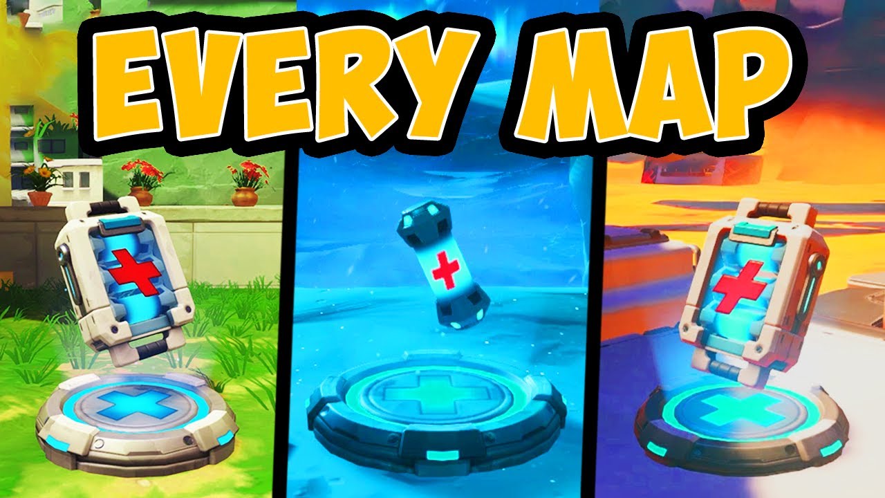 BEST Health Pack Location for EVERY MAP in Overwatch 2 - YouTube