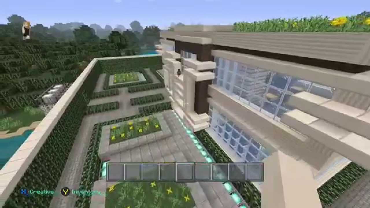 Minecraft Xbox One Edition- modern house - modern interior- modern ...