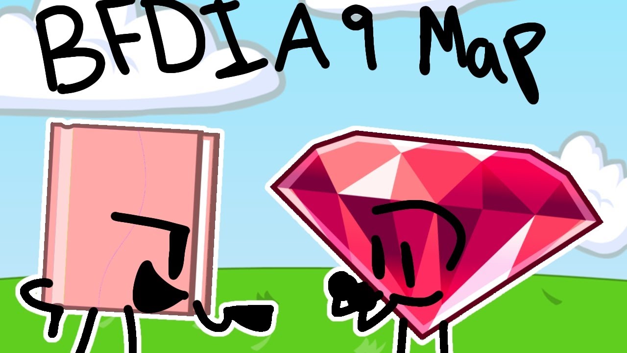 BFDIA 9 MAP by #BFDIA9SSa - YouTube
