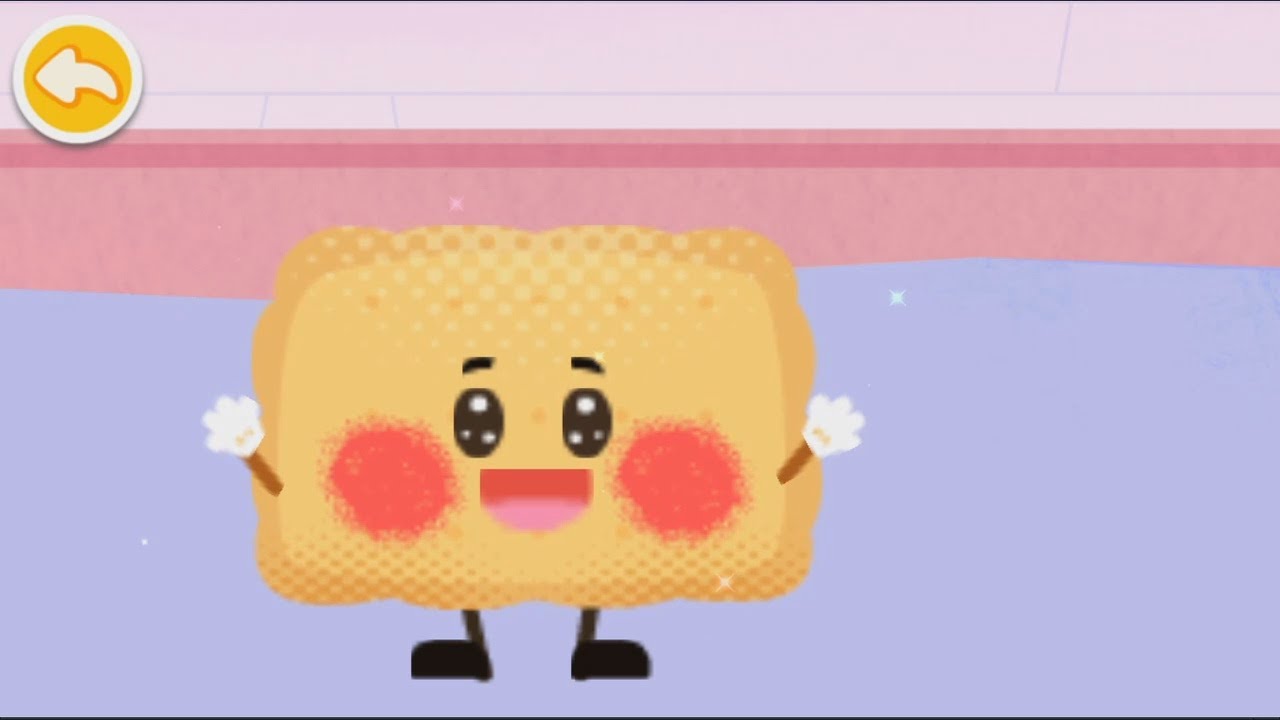 baby bus food party tha cookie - YouTube