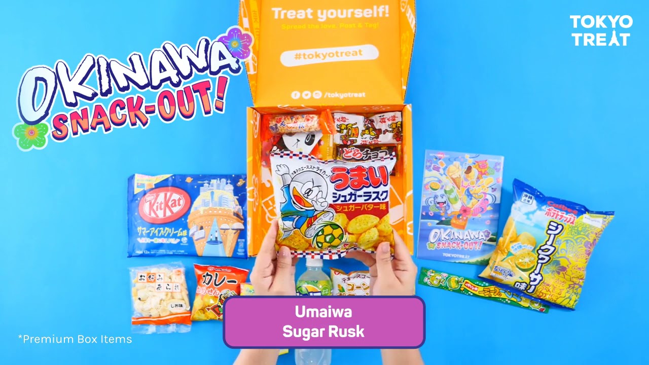TokyoTreat September 2021 Okinawa Snack-Out Unboxing - YouTube