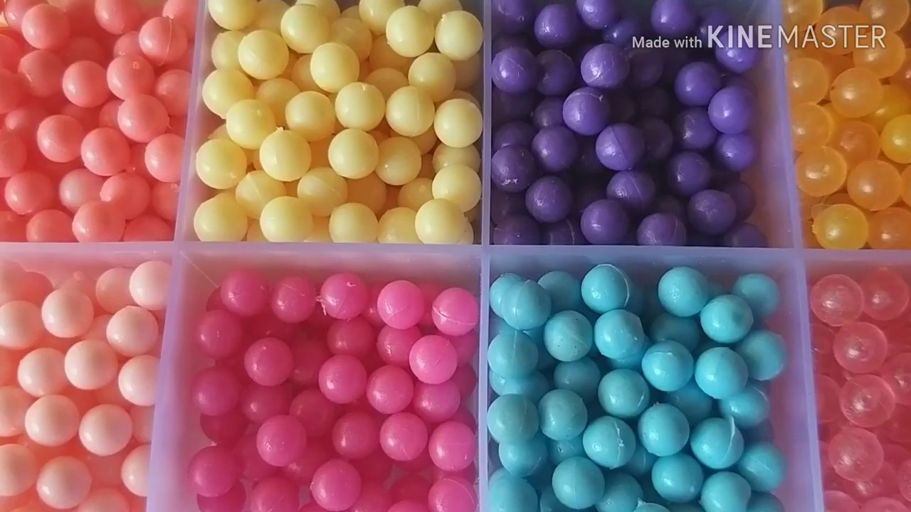 DIY CRAFT magic water sticky beads #2 - YouTube