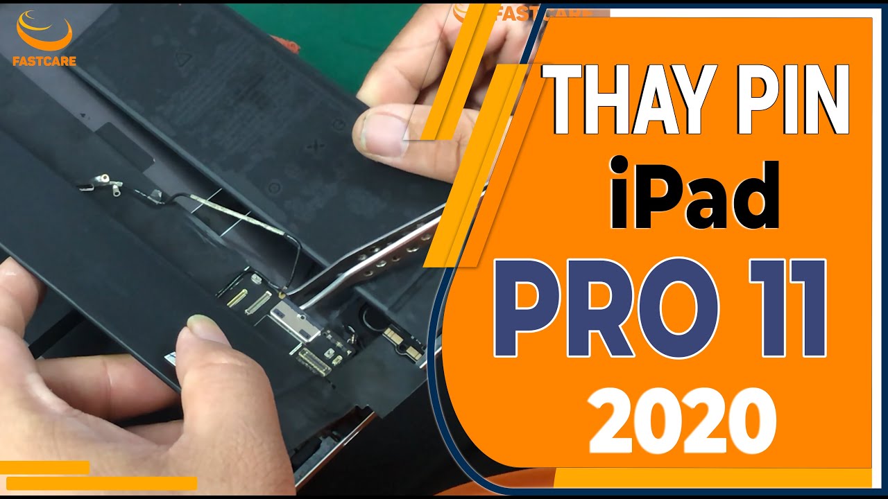 Thay pin iPad Pro 11 2020 - Replace iPad Pro 11 2020 battery - YouTube