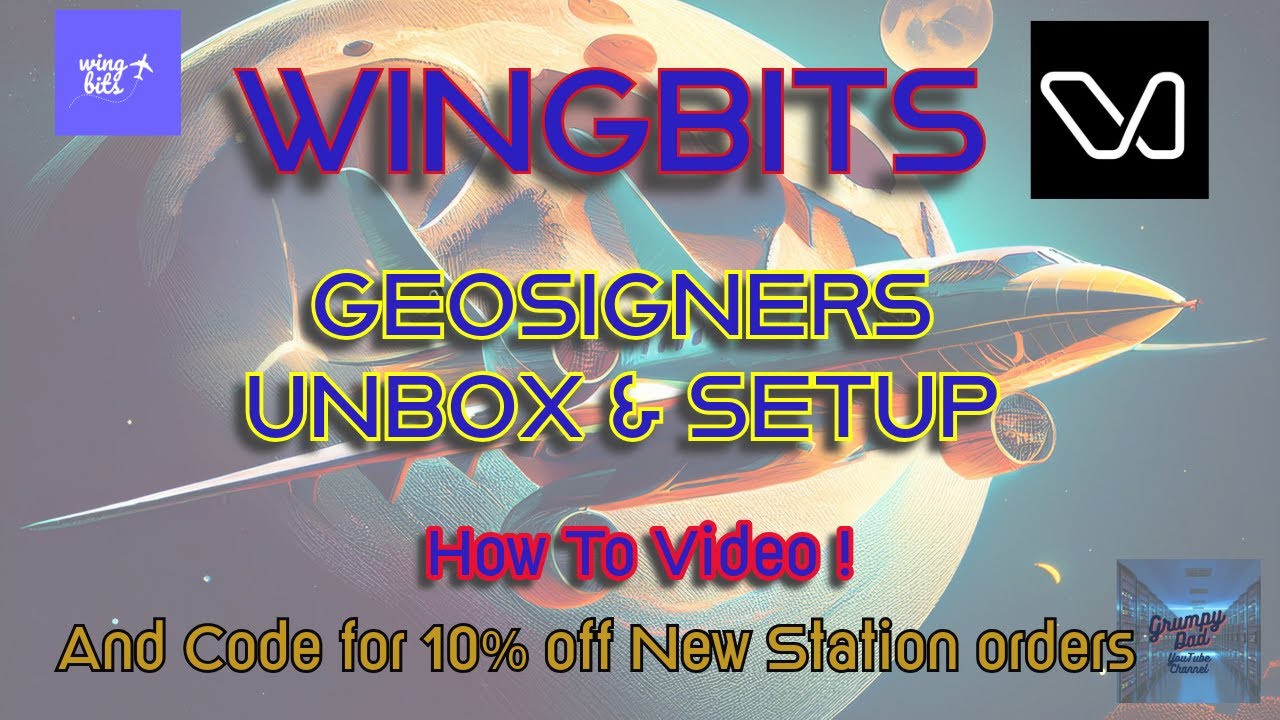 WINGBITS GEOSIGNER - Unboxing and SETUP Video - For DIY Stations - YouTube