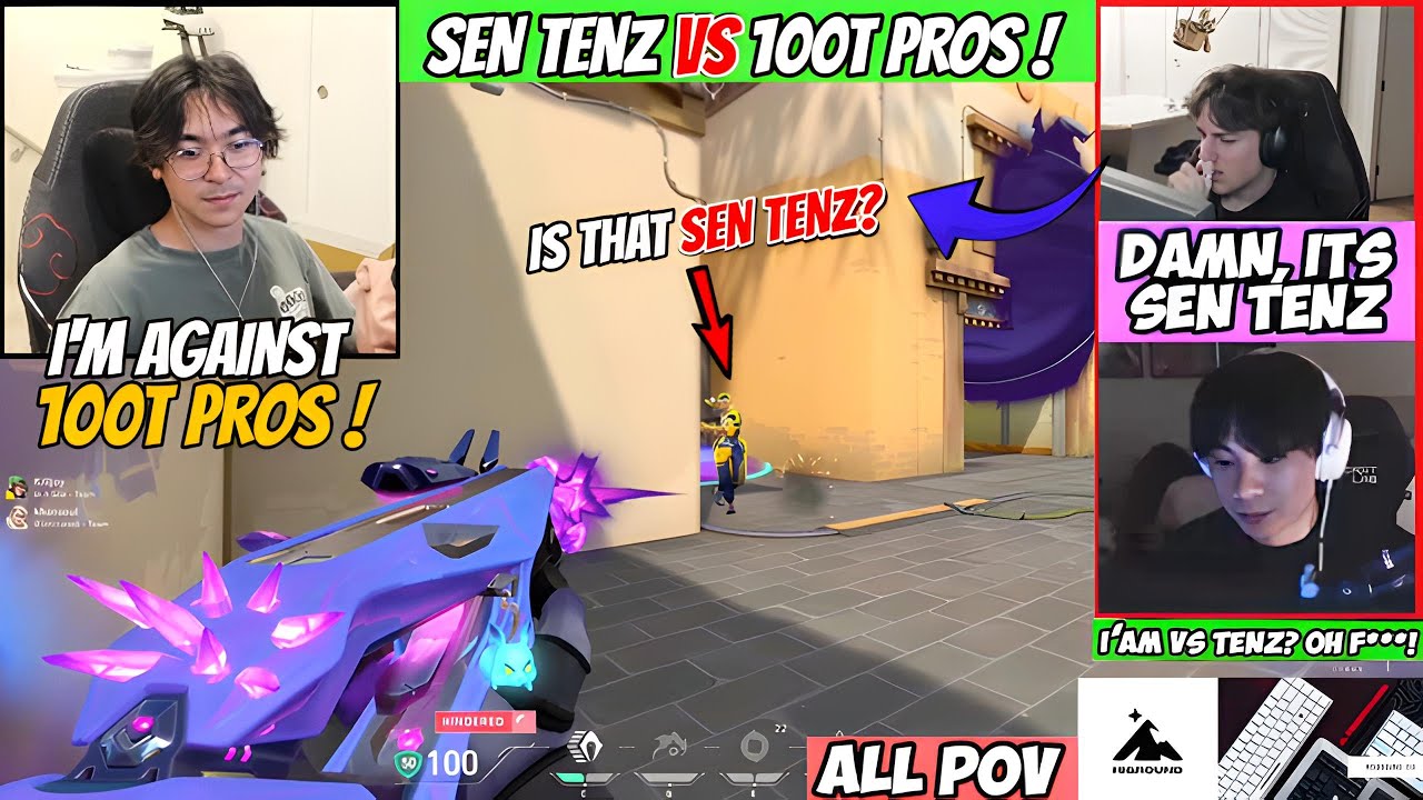 SEN TenZ Shows He Still Plays Better With New Agent Against 100T ...
