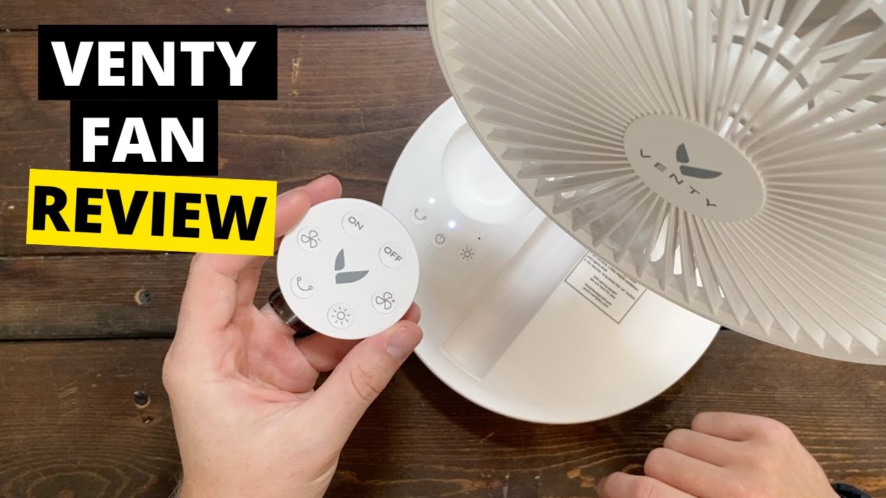 The Best Portable Foldable Fan (VENTY Fan Review) - YouTube