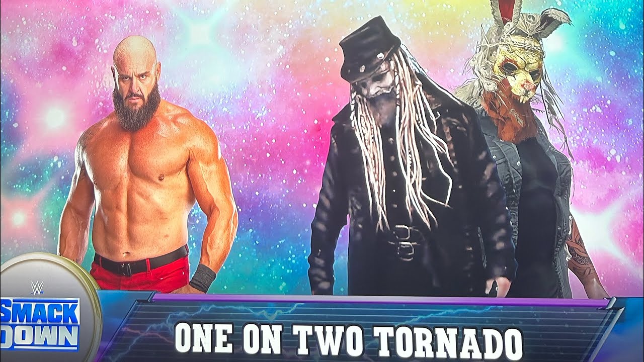 WWE 2K24, UNCLE HOWDY & ROWAN vs BRAUN STROWMAN, CPU - YouTube