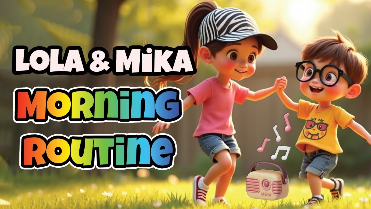 Lola & Mika's Morning Routine | Start Your Day with Kids Songs and ...