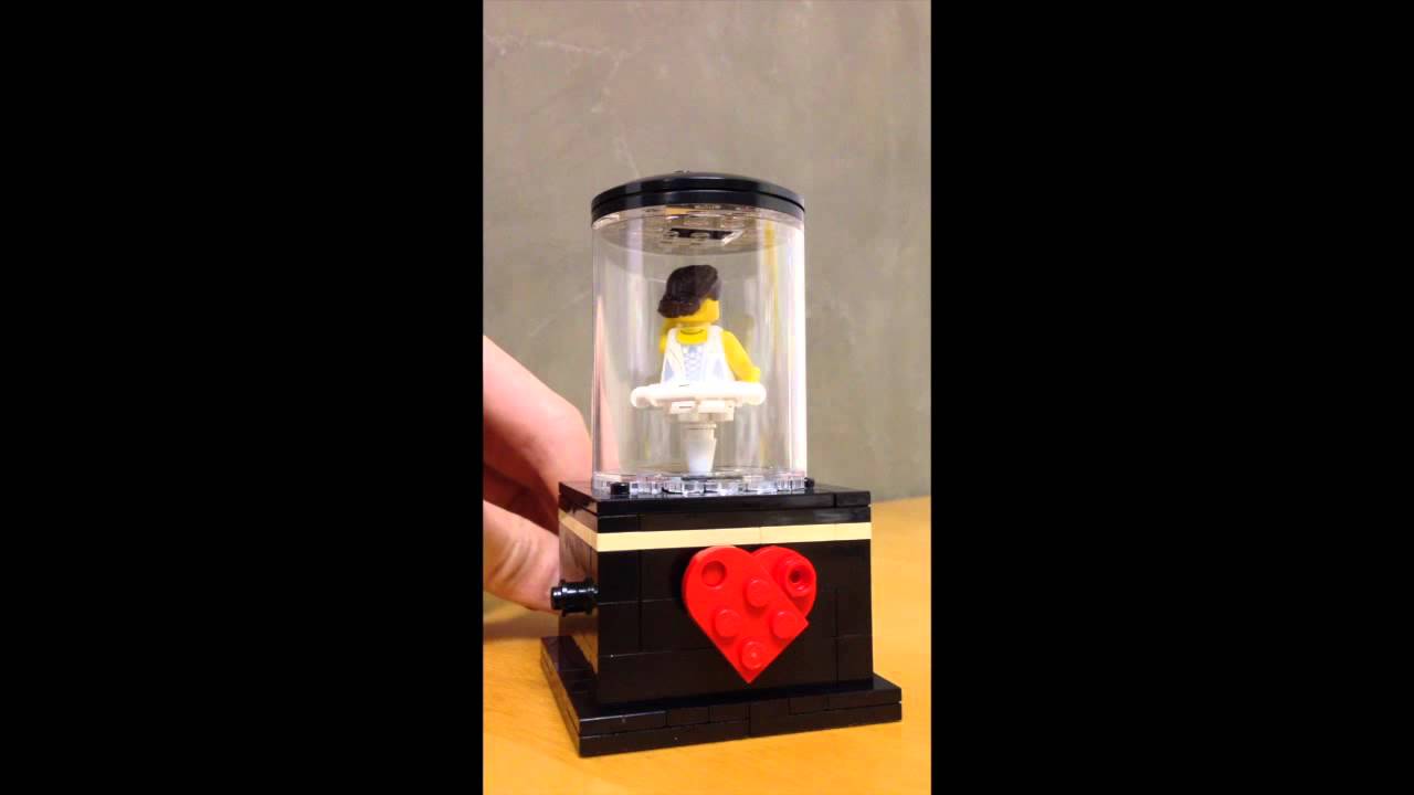 LEGO Ballerina music box 2014 - YouTube
