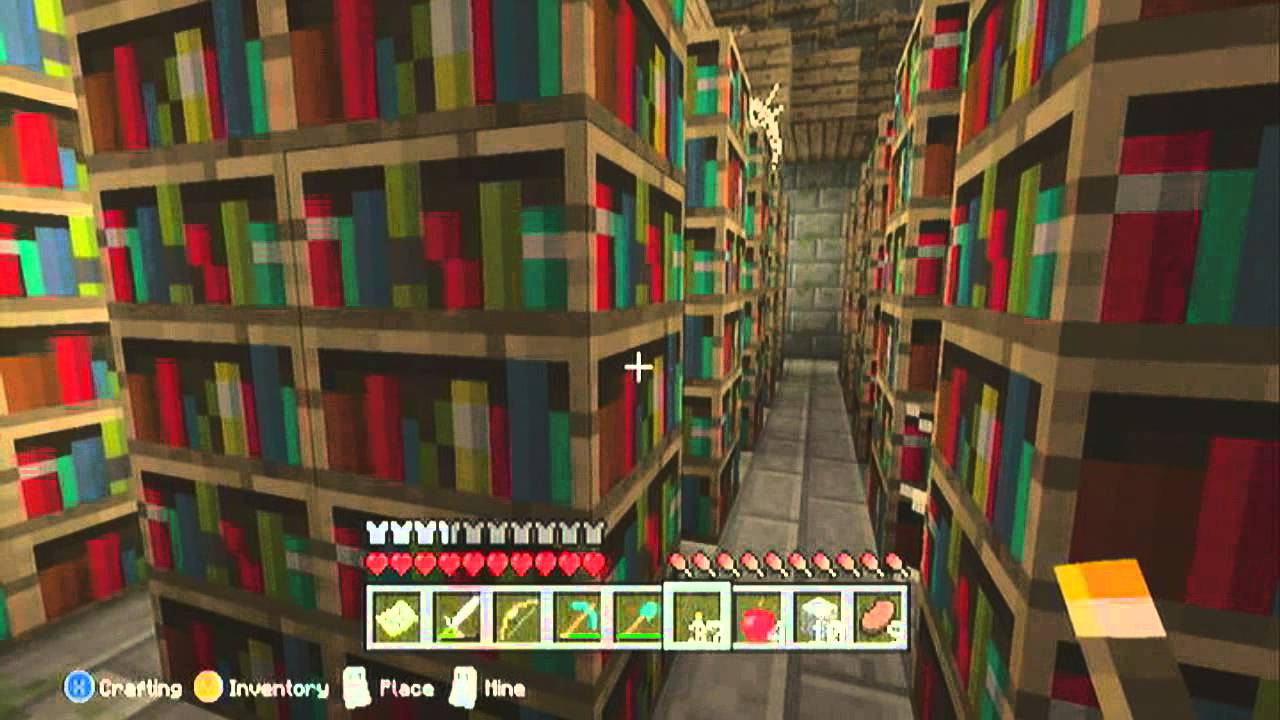 Minecraft Xbox360 Tutorial World Secrets -Part 3 STRONGHOLD! - YouTube