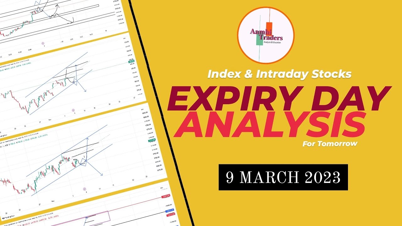 Expiry Day l Index & IntradayStocks l Analysis l 9March23 l#shortsfeed ...