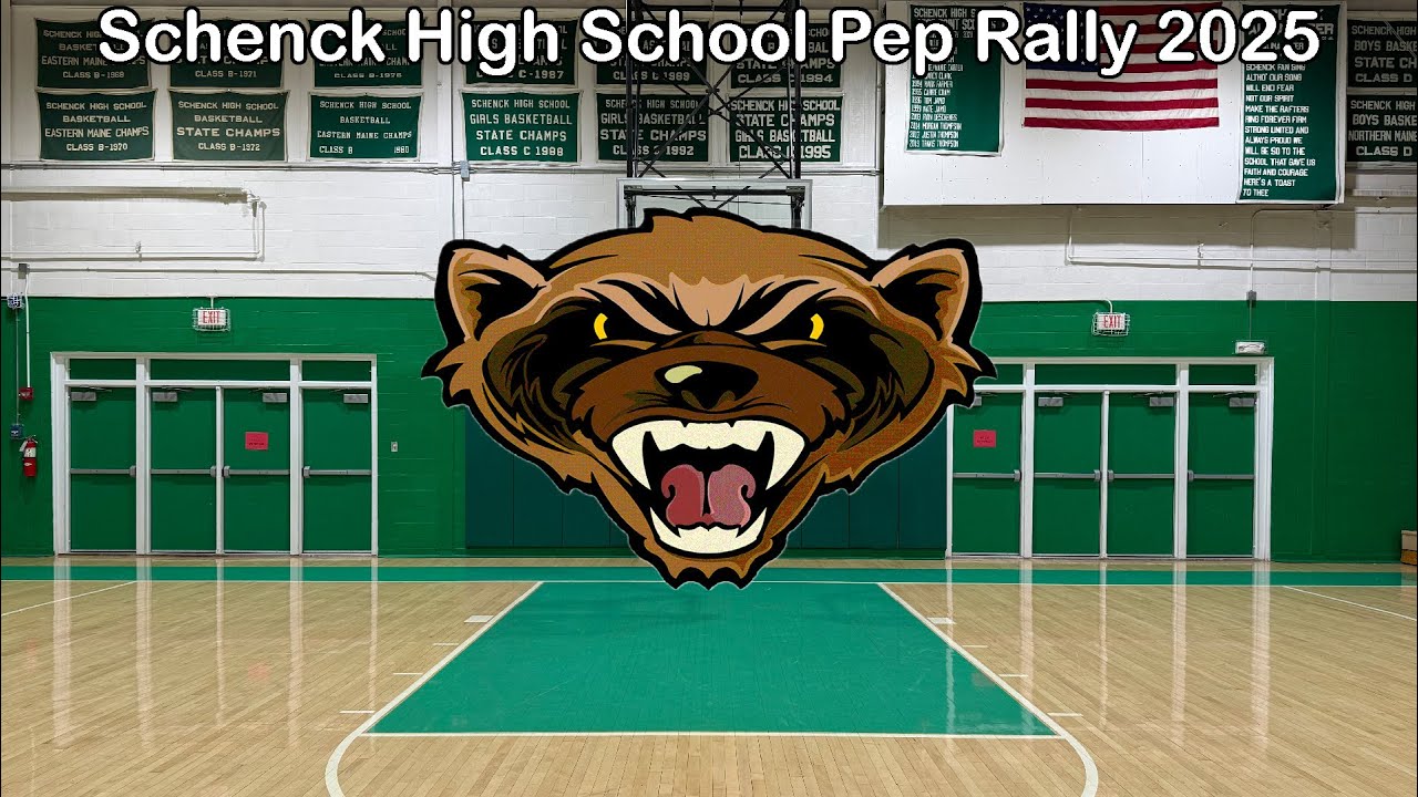 Schenck High School Pep Rally 2025 - YouTube