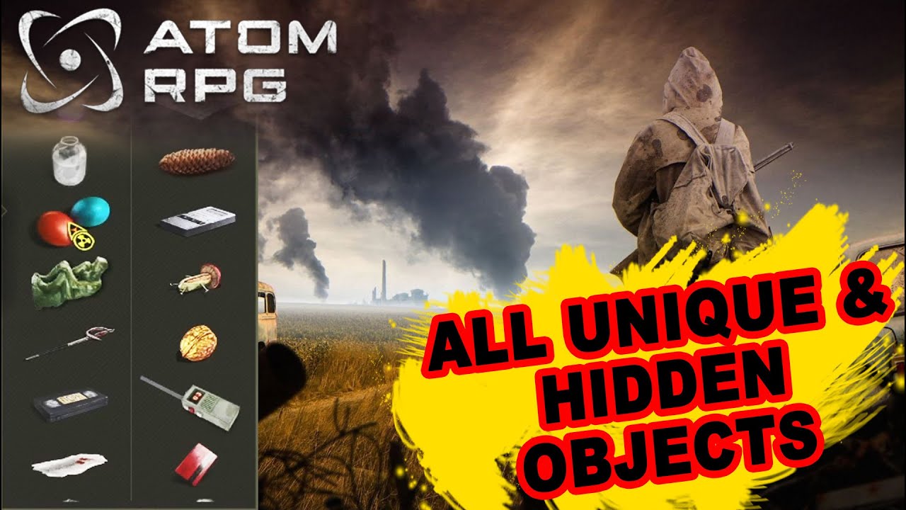 Atom RPG - All unique hidden special objects and items you can find in ...