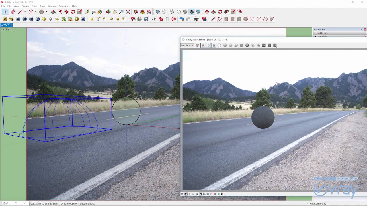 Wrapper Material y Matte Properties V-Ray para SketchUp - YouTube