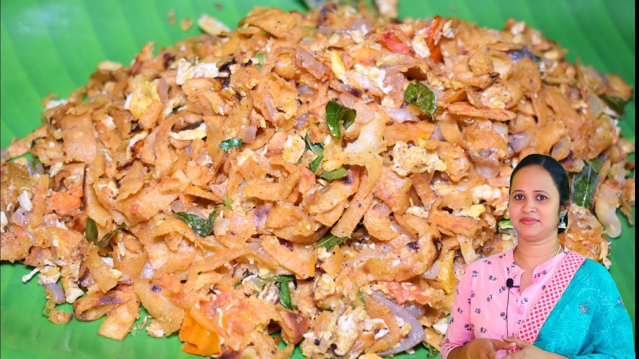 Easy Egg Kothu Chapati from leftover Chapatis\Muttai Chapati in Tamil ...