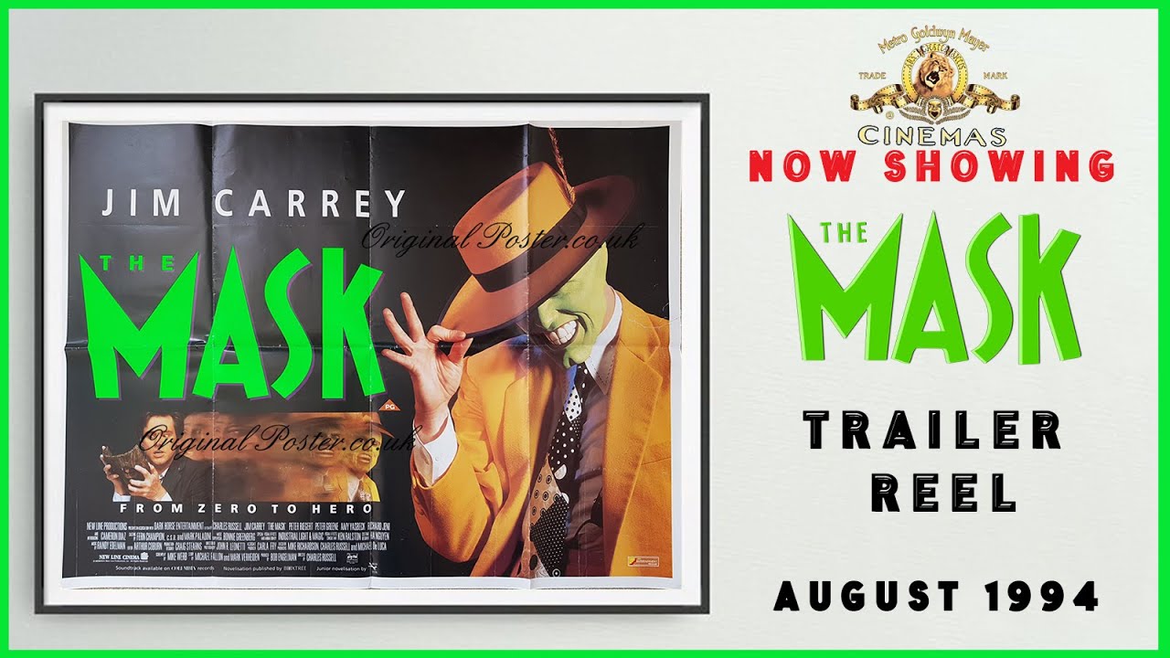 THE MASK (August 1994 MGM Cinema Trailer Reel) -- Home Cinema - YouTube