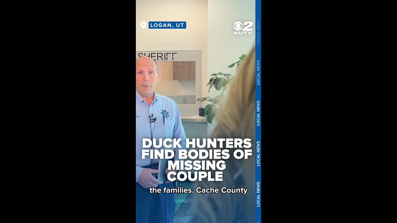 Duck hunters find bodies of missing couple near Logan River - YouTube