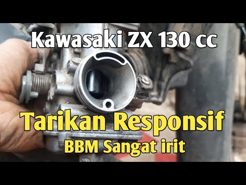 inilah Keistimewaan Motor Kawasaki ZX 130 CC Mesinnya tangguh BBM ...