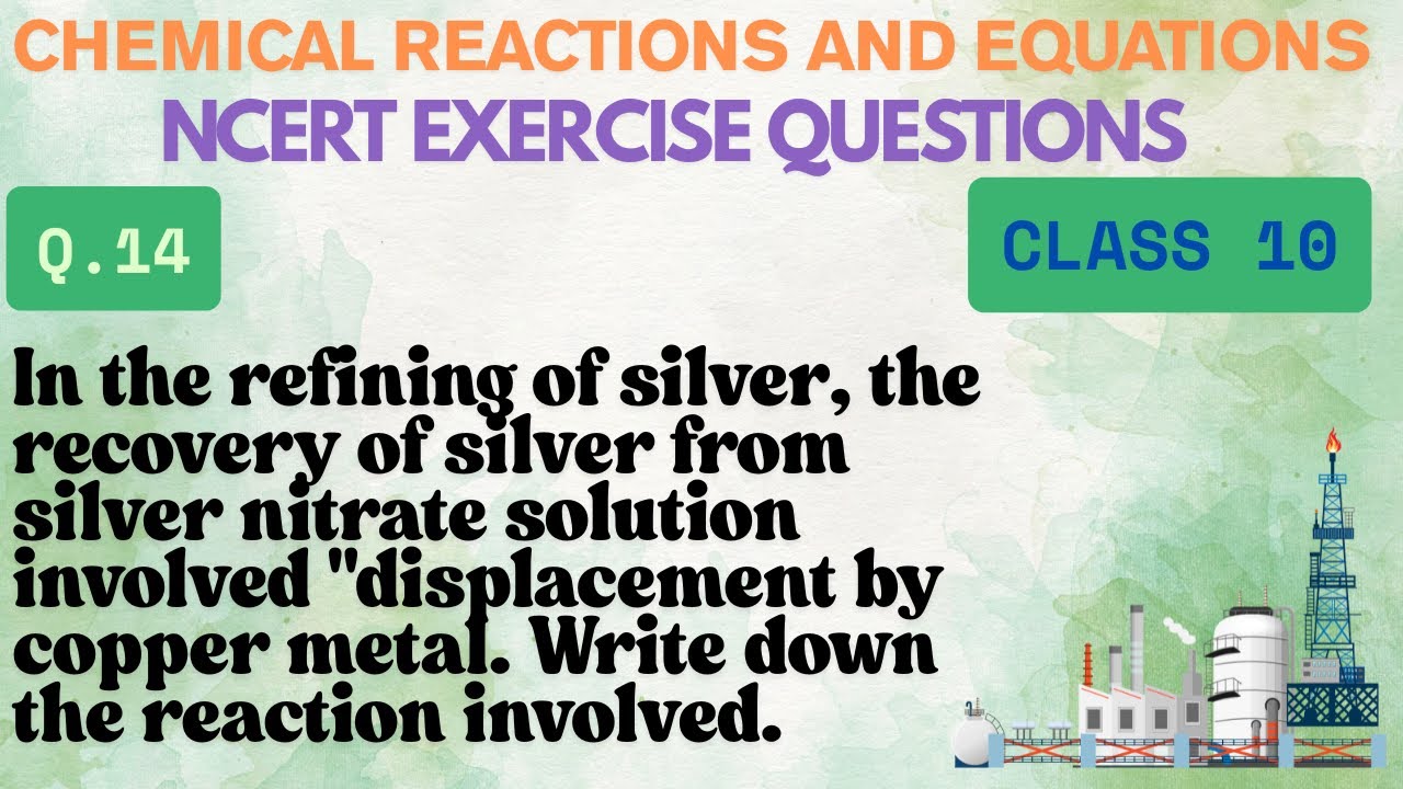 Refining of silver the recovery of silver from silver nitrate involved ...