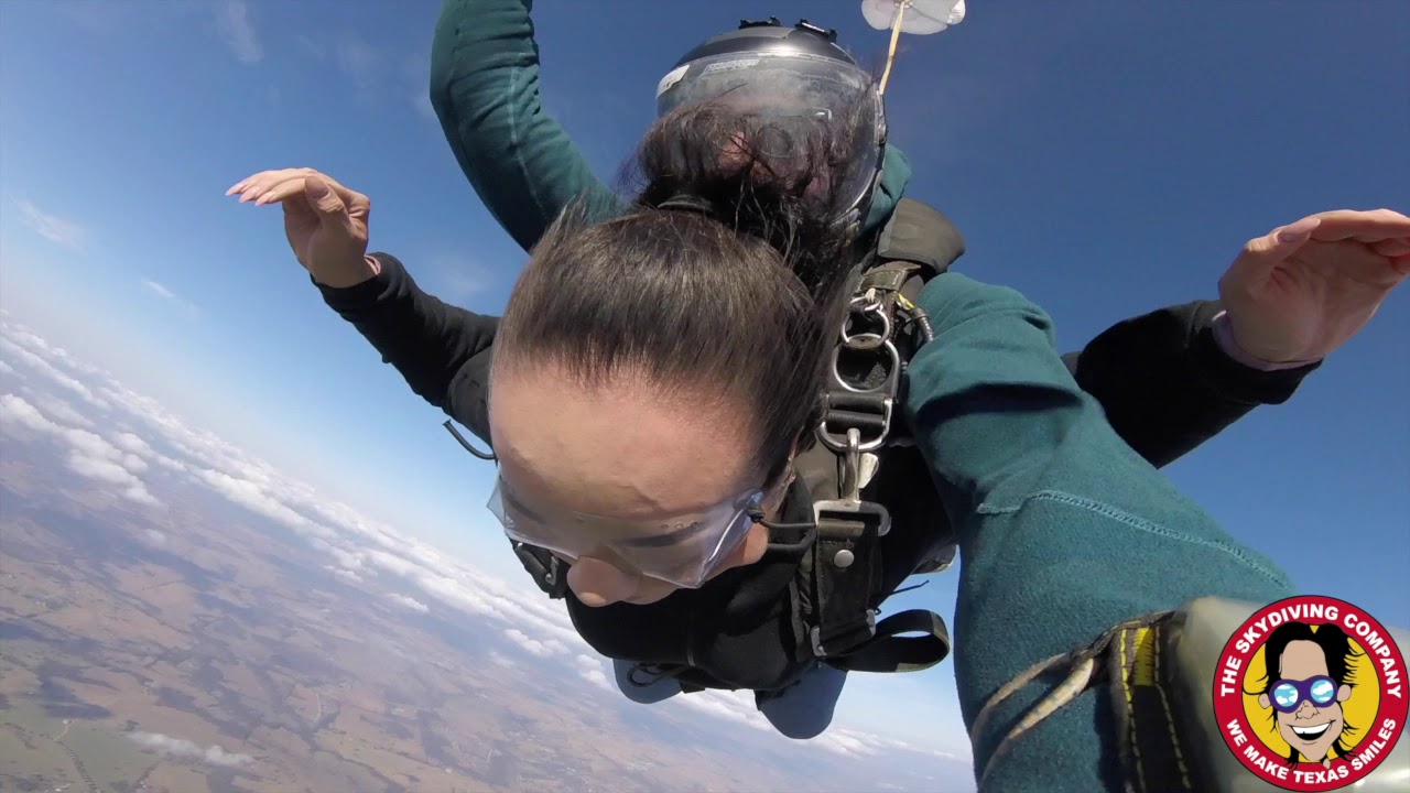 Tandem Skydiving | Maria From Houston, Texas - YouTube