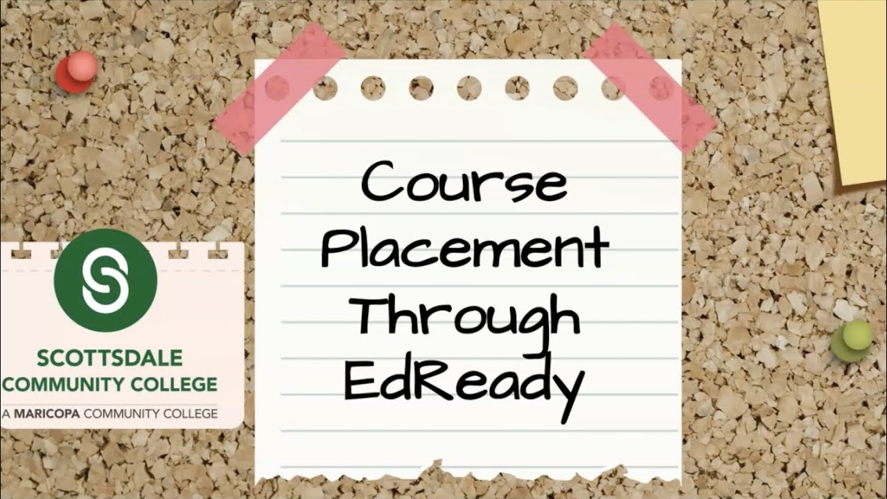 Course Placement through EdReady - YouTube