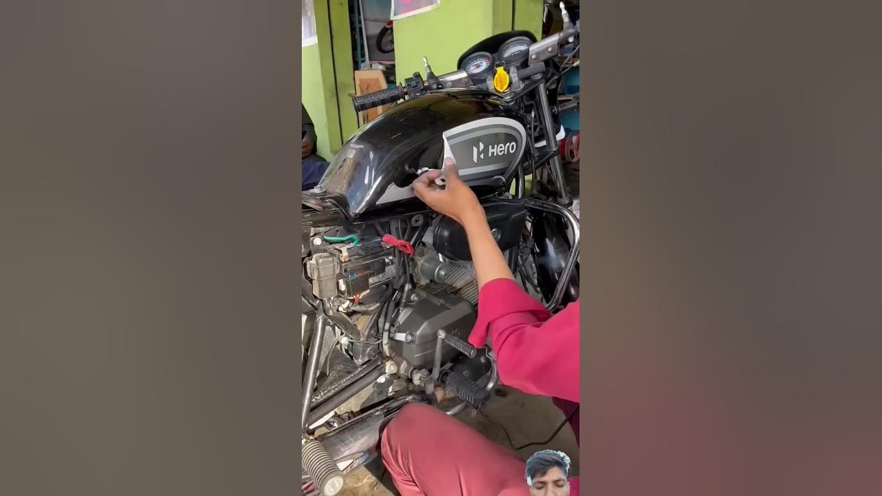 Old splendor bike ko banaya new black b6 bike #youtuber #instagram #splendor #hero - YouTube