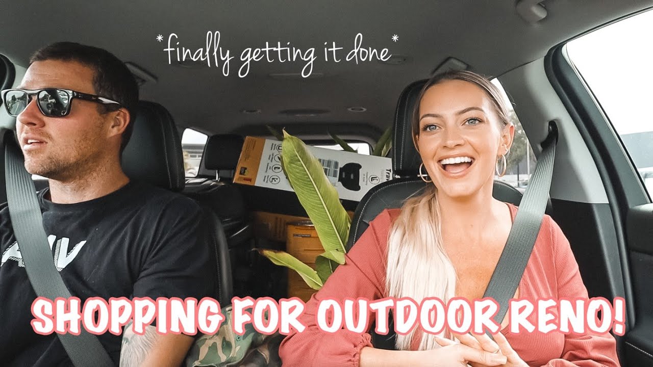 Bunnings trip for NEW plants & paint etc PLUS morning trip to the farm ...