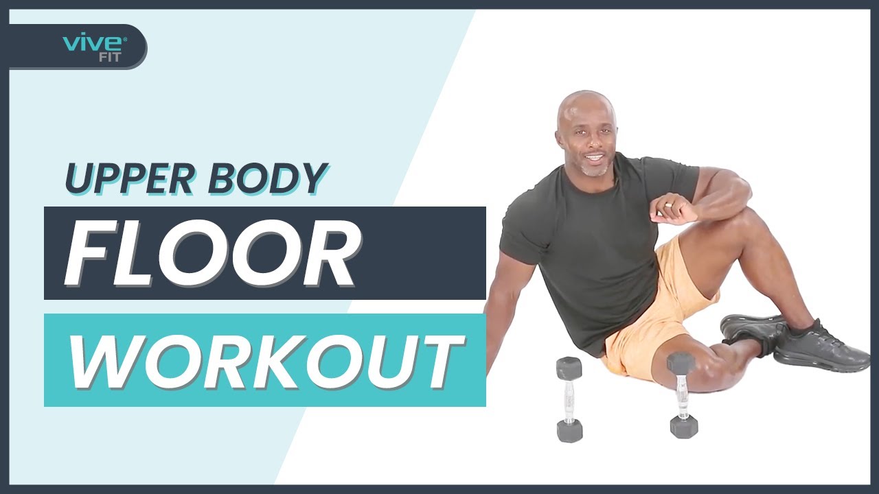 15-Minute Floor Workout - Chest and Triceps - YouTube