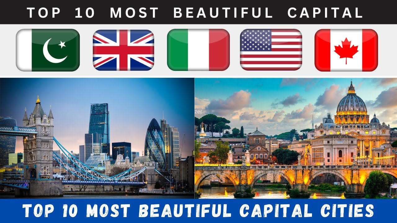 Top 10 Most Beautiful Capital Cities | Top 10 Beautiful Capital - YouTube