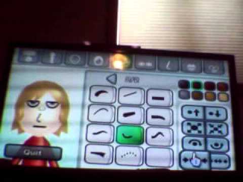 how to make chris griffin mii on wii - YouTube