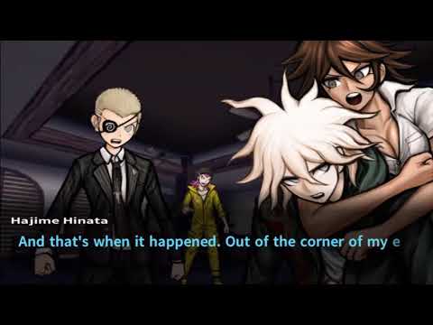 Nagito setting off a bomb but a fart sound plays