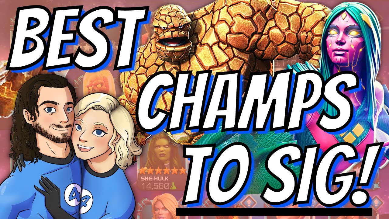 The BEST Champions For SIG STONES, Right Now! (APRIL, 2023) - YouTube